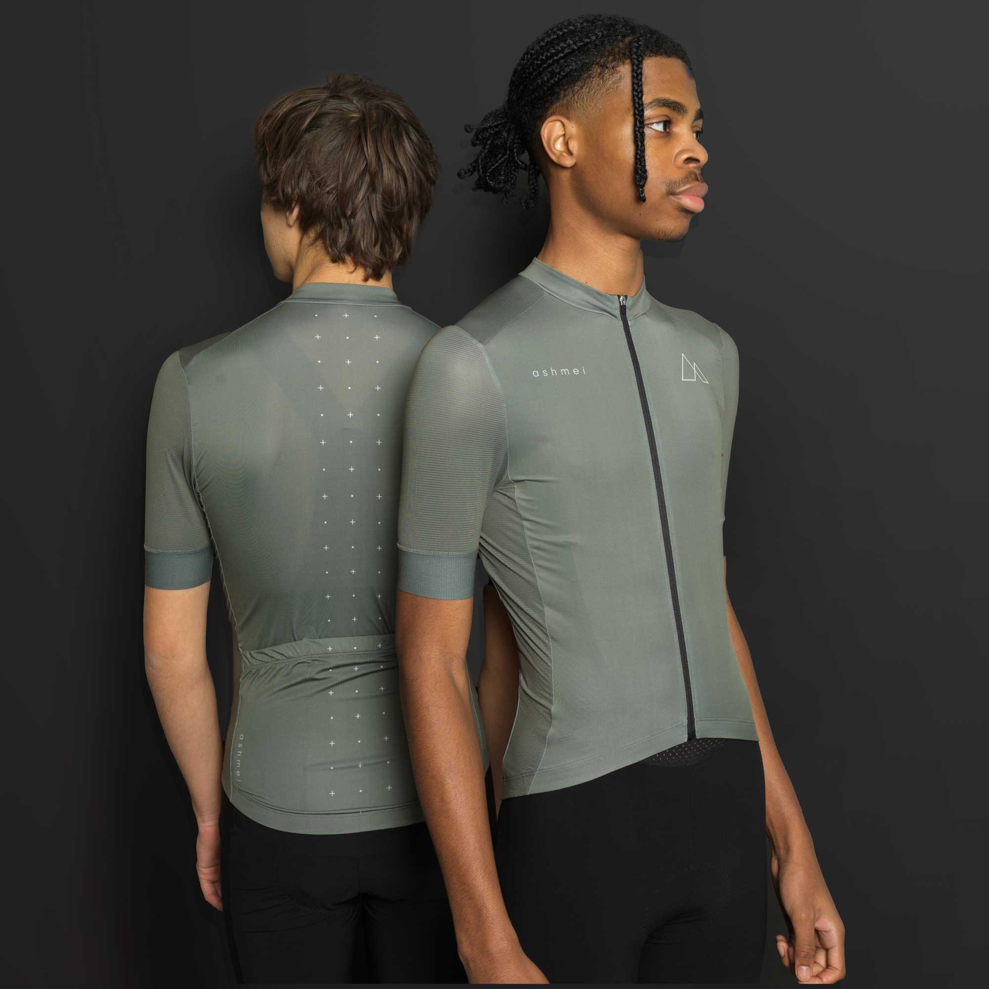 Men's Infinity Colour Cycle Jersey - Olive – ashmei